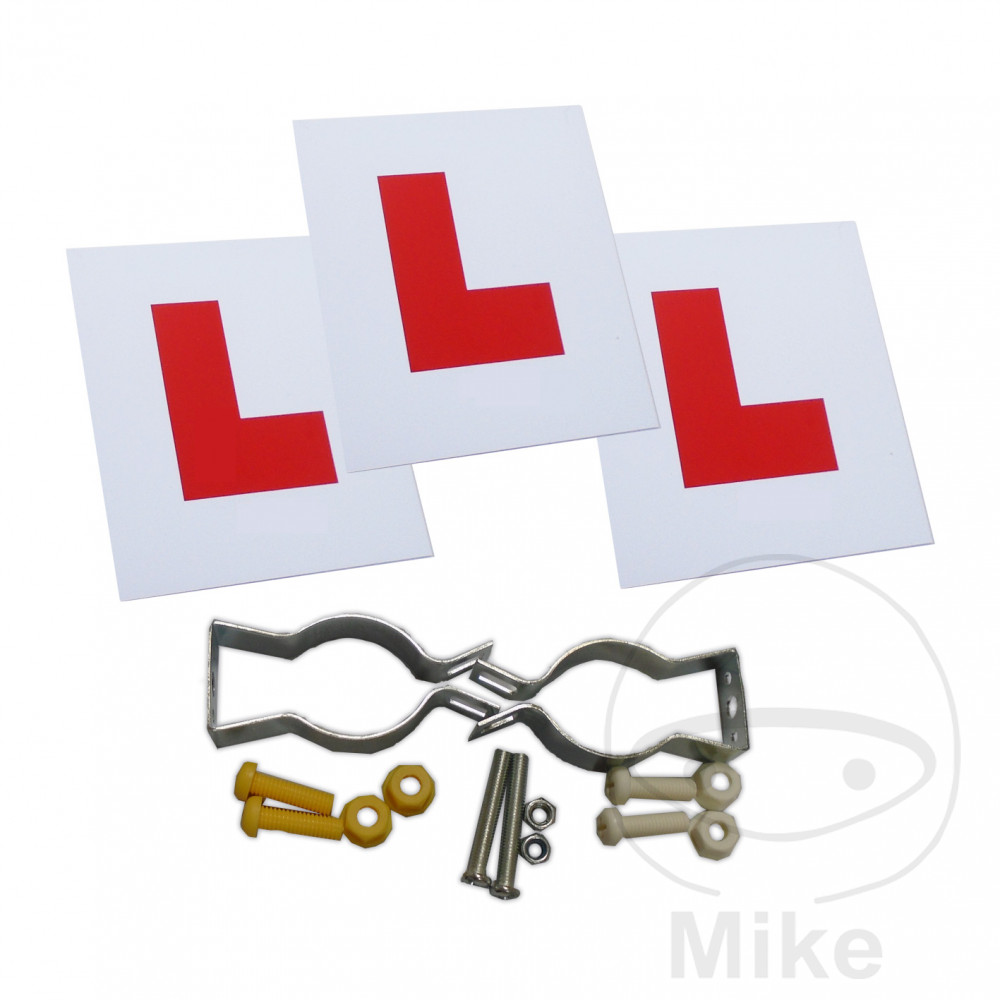 L Plate – Complete Kit – MOTORCYCLE SPARES AND ACCESSORIES
