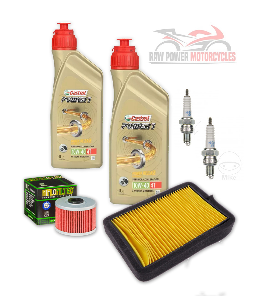 Benelli BN 125 CBS 2018-2025 Engine Service Kit Complete / Air filter ...